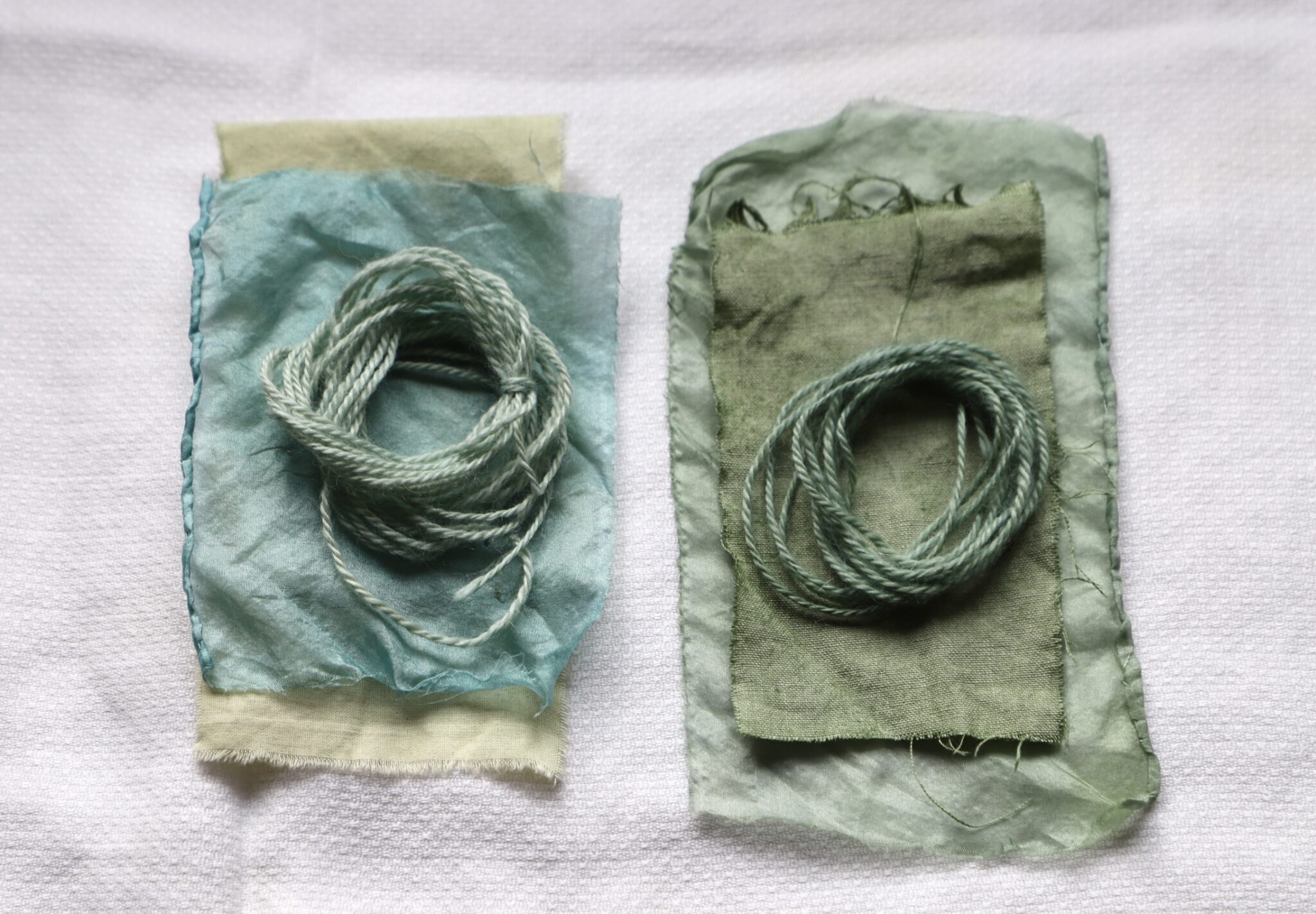 Natural Dyeing with Fresh-leaf Indigo - kathryndavey.com